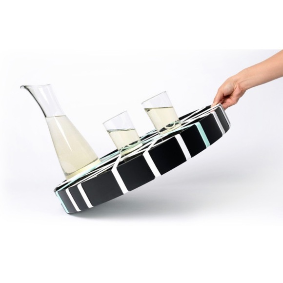 Finell | Dining | Finell Grip Band Tray Nib Black Aluminum 9 Degree ...